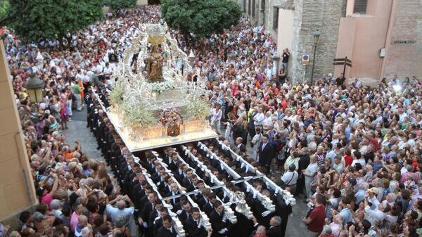 Procesión Virgen de la Victoria Málaga en 2023